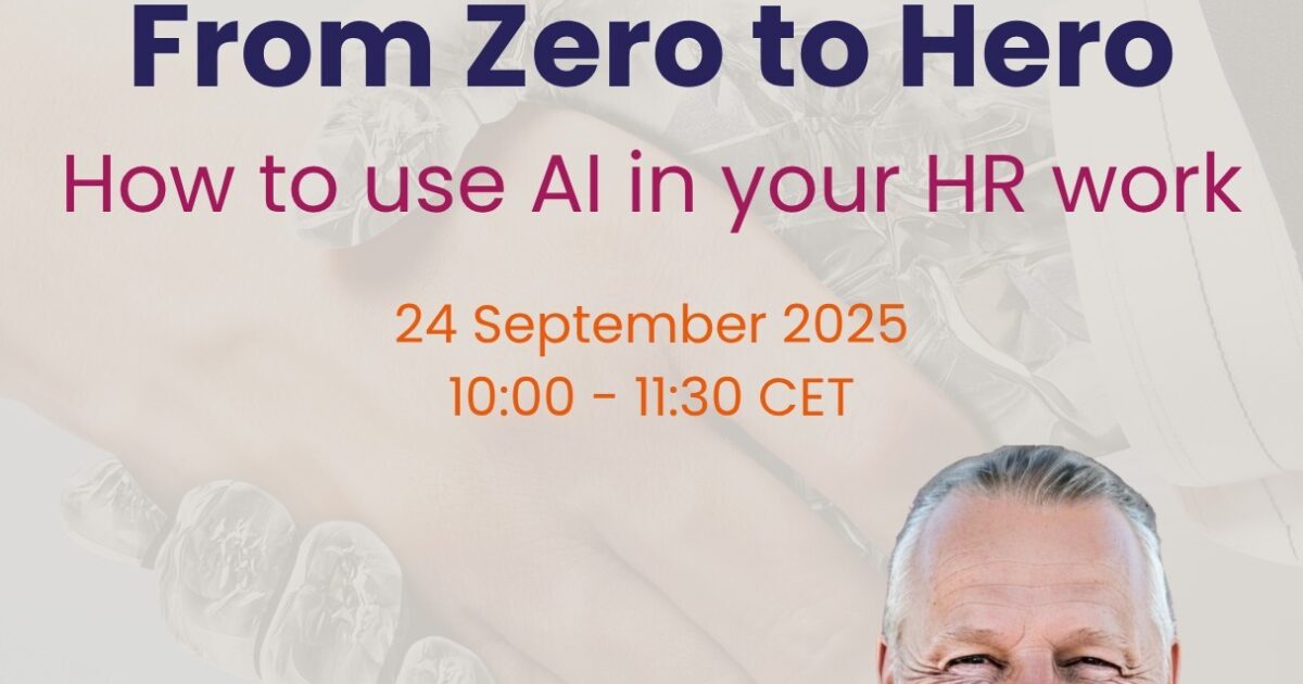 From Zero to Hero – How to Use AI in Your HR Work | HR Norge
