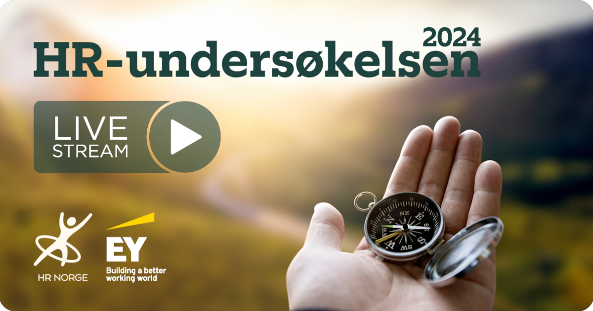 Presentasjon av HR-undersøkelsen 2024 - Live stream | HR Norge